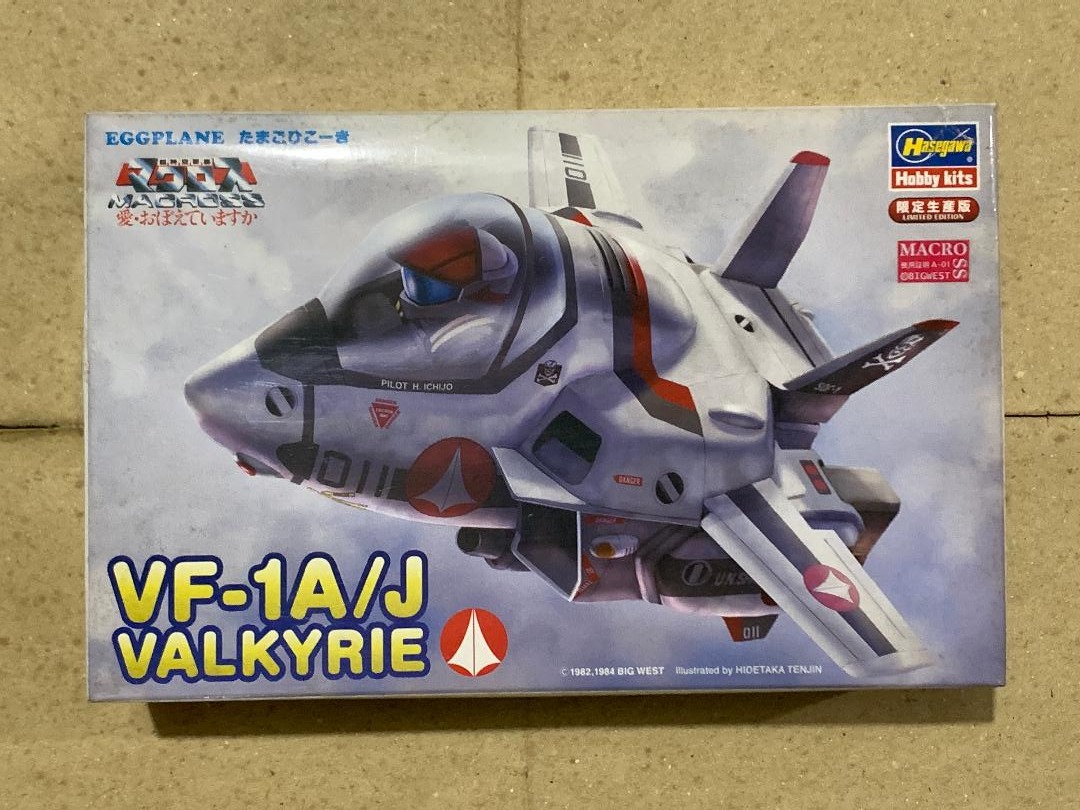 Model Kit: HASEGAWA No Scale: MACROSS VF-1A/J VALKYRIE EGG PLANE ...