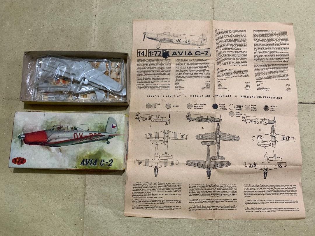 Model Kit: KP: 1:72 Scale: AVIA C-2 Trainer Aircraft, Hobbies & Toys ...