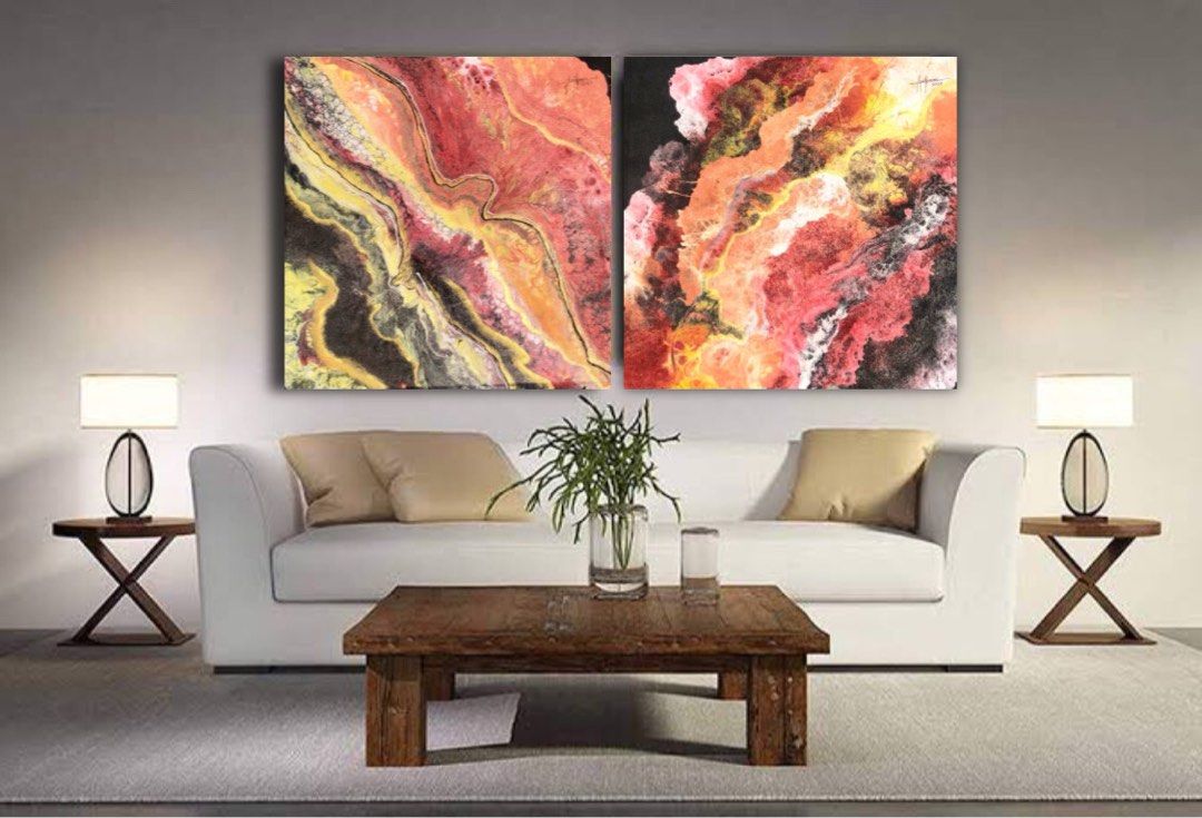 Modern Abstract Paintings on Carousell