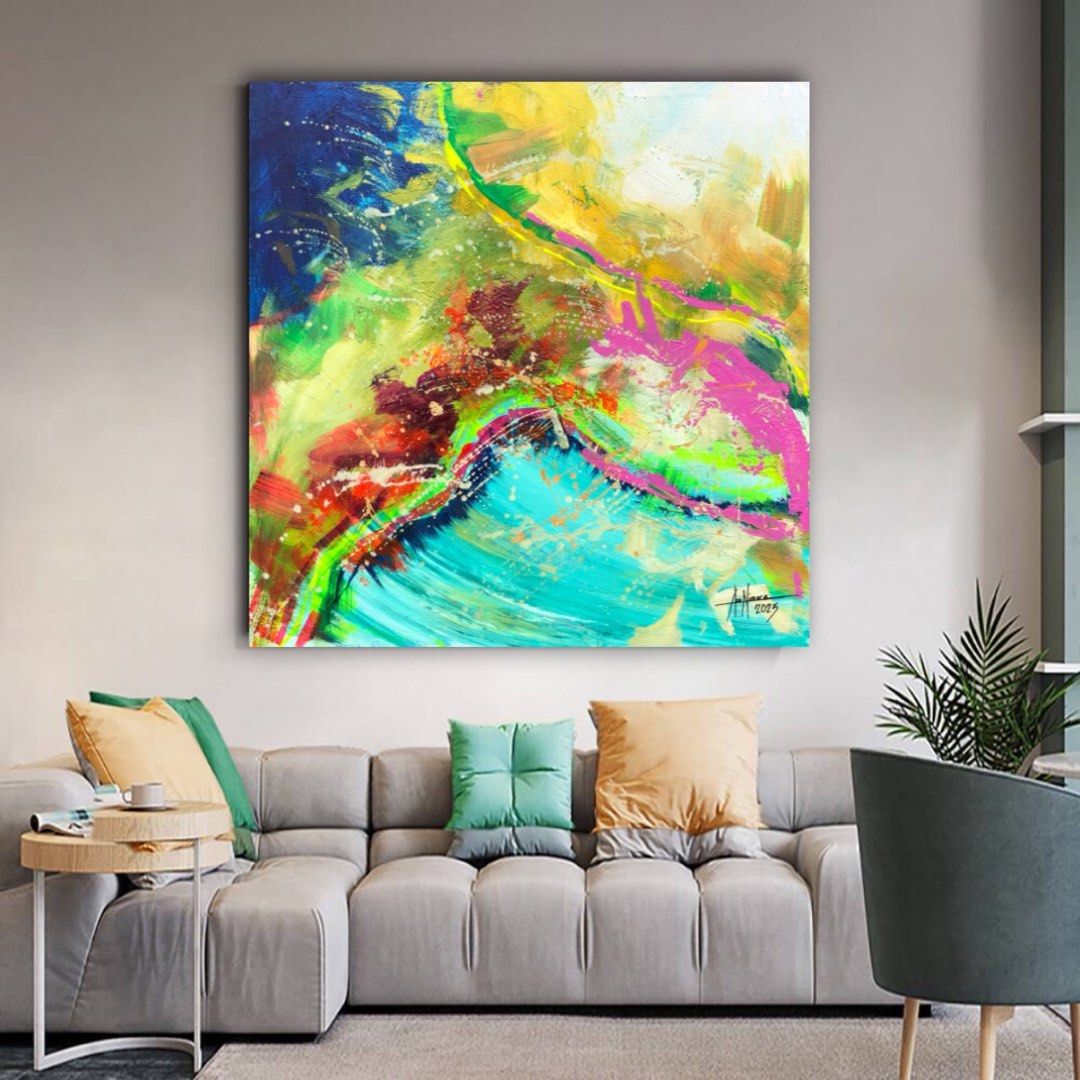 Modern Abstract Paintings on Carousell