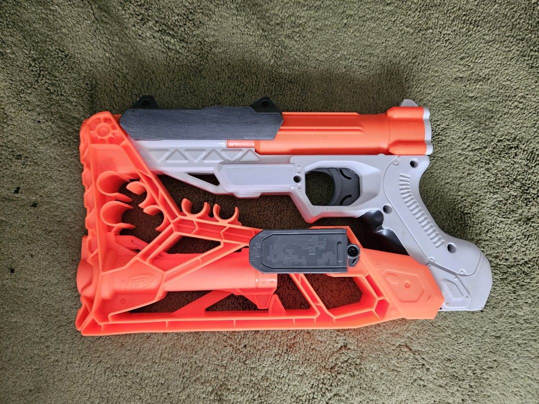 Mandalorian inspired Modified NERF SharpFire with 8kg Spring, Hobbies & Toys, Toys & Games on ...