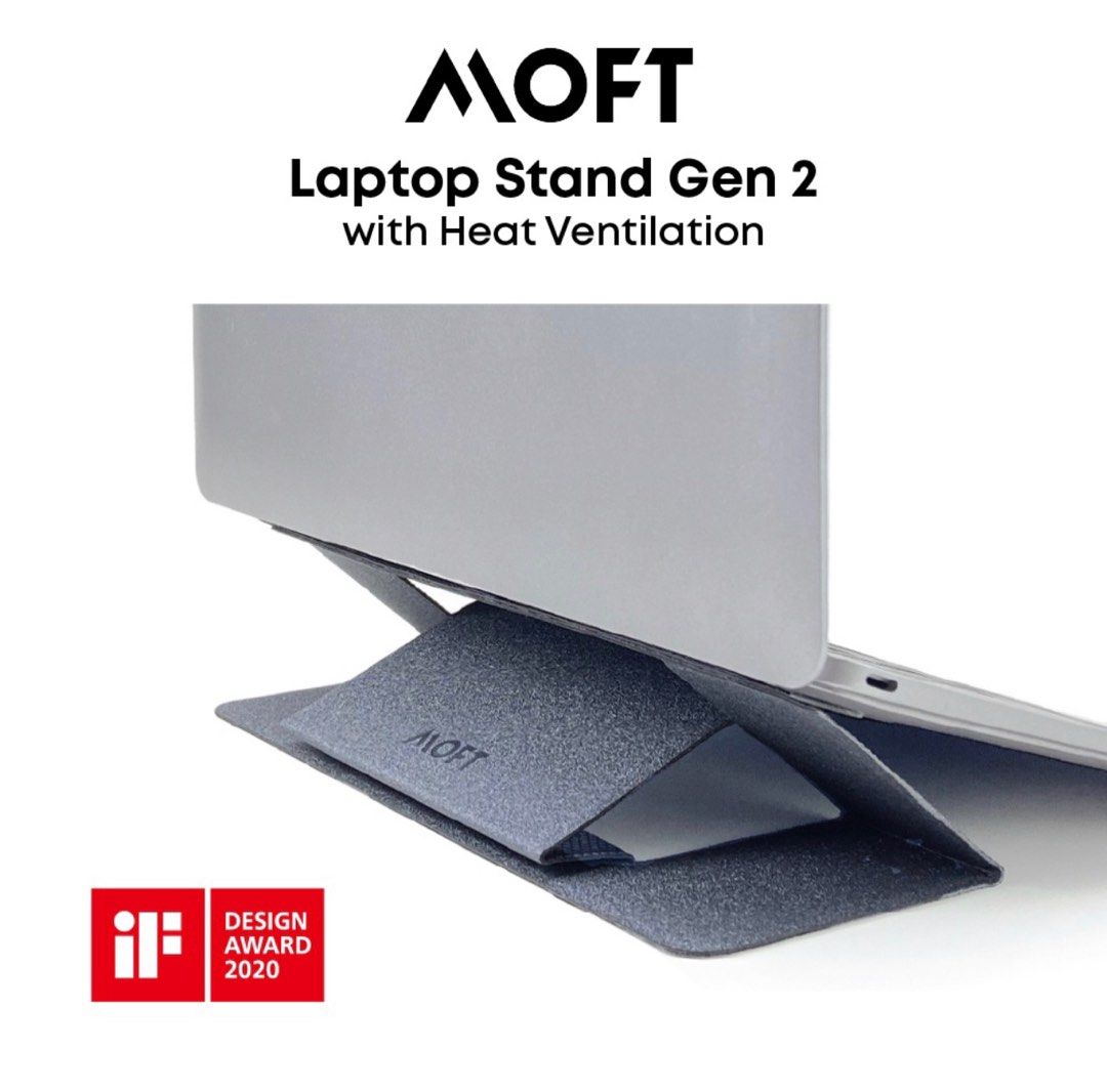 MOFT Laptop Stand Gen 2 with Heat Ventilation, Computers & Tech, Parts ...