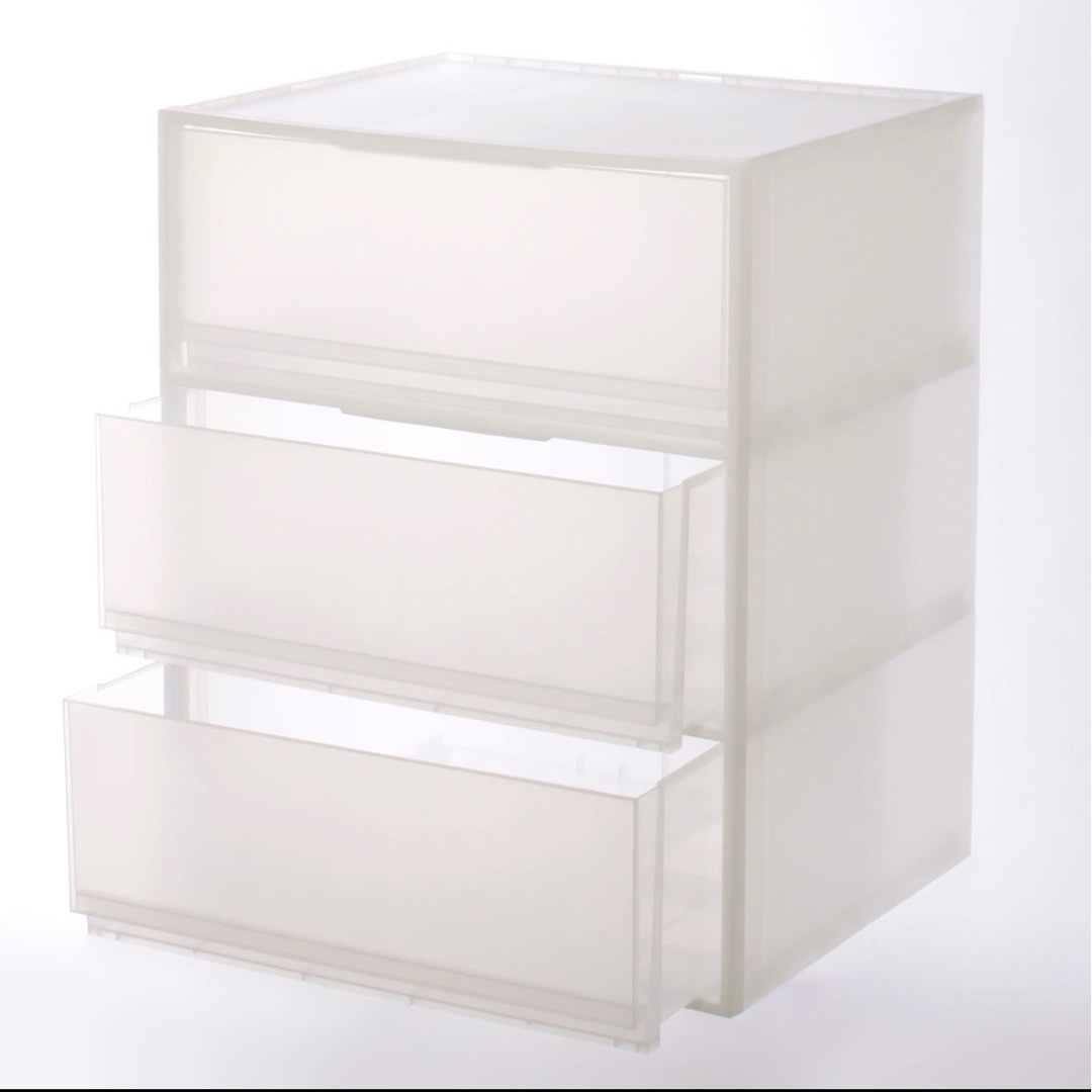 Muji PP storage case drawer, Furniture & Home Living, Furniture ...