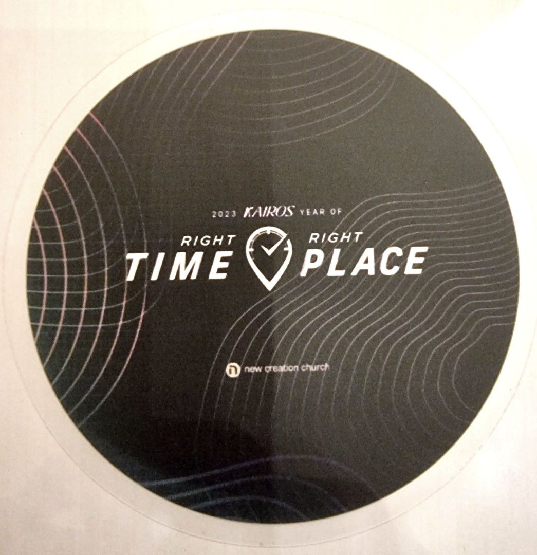 NCC New Creation Church 2023 Car Decal, Hobbies & Toys, Stationery ...