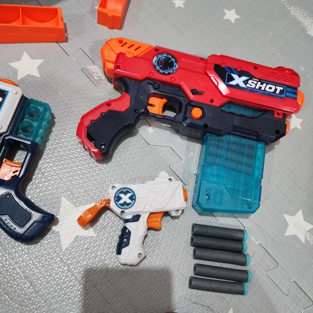 Nerf and XShot Guns Connect 4 Blast on Carousell