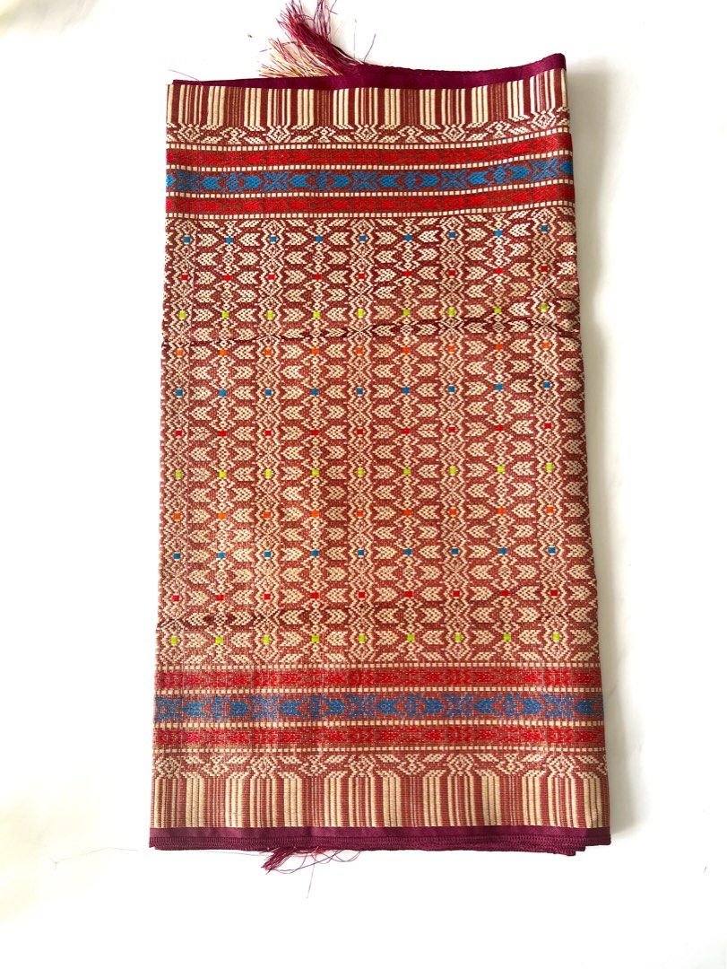 New: Fully Handmade (Weaved) Beautiful Songket, Men's Fashion, Muslim ...