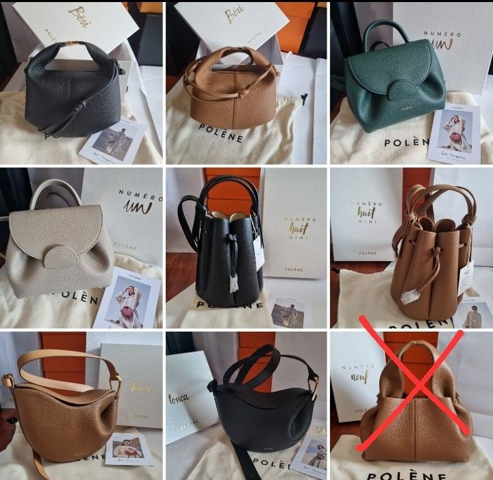 New koleksi Polene Numero, Barang Mewah, Tas & Dompet di Carousell