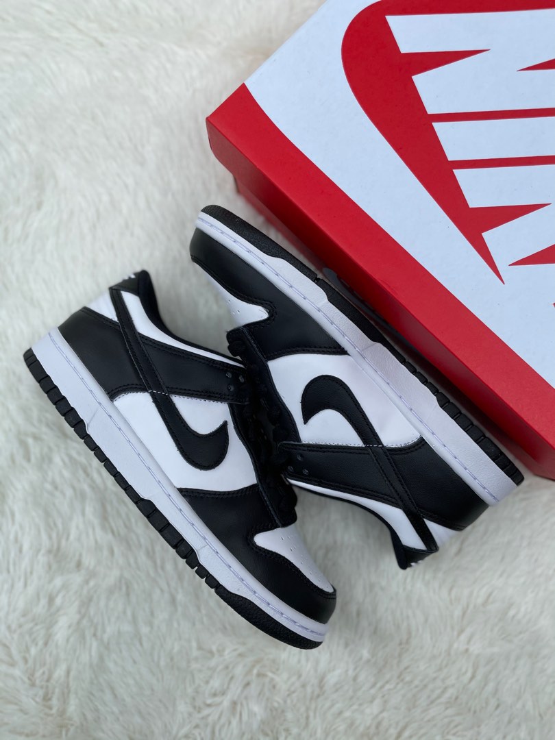 Nike Dunk Low GS Panda UK4.5, Women's Fashion, Footwear, Sneakers on ...