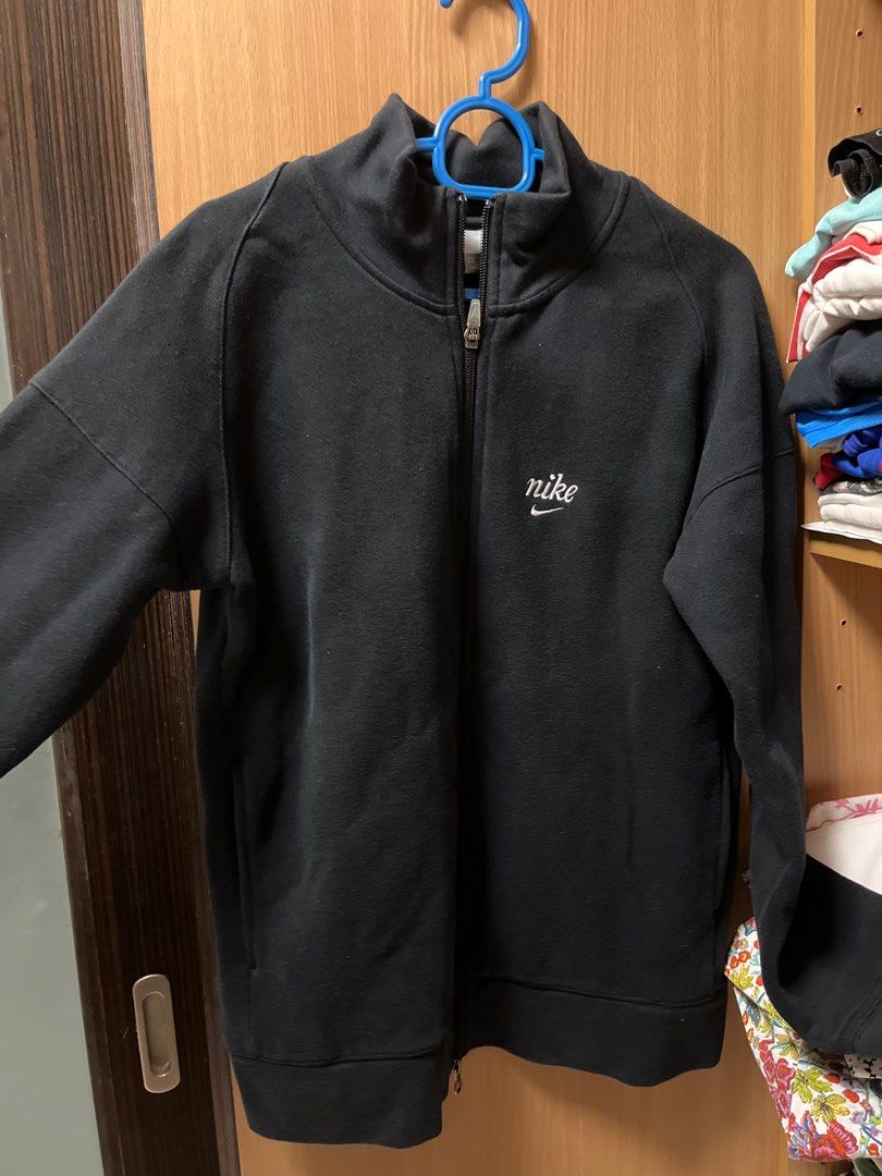 Nike Fleece Jacket, Women's Fashion, Activewear on Carousell
