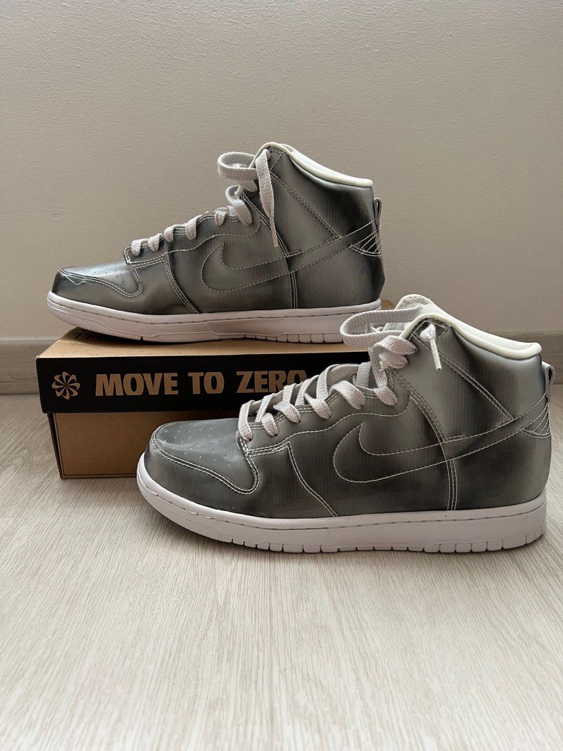 Nike metallic silver Jordan’s, Men's Fashion, Footwear, Sneakers on ...