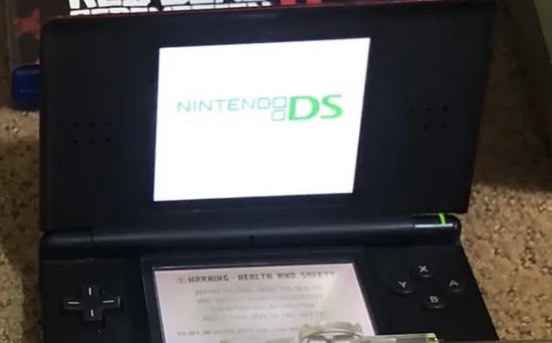 Nintendo DS Black Red, Video Gaming, Video Game Consoles, Nintendo on ...