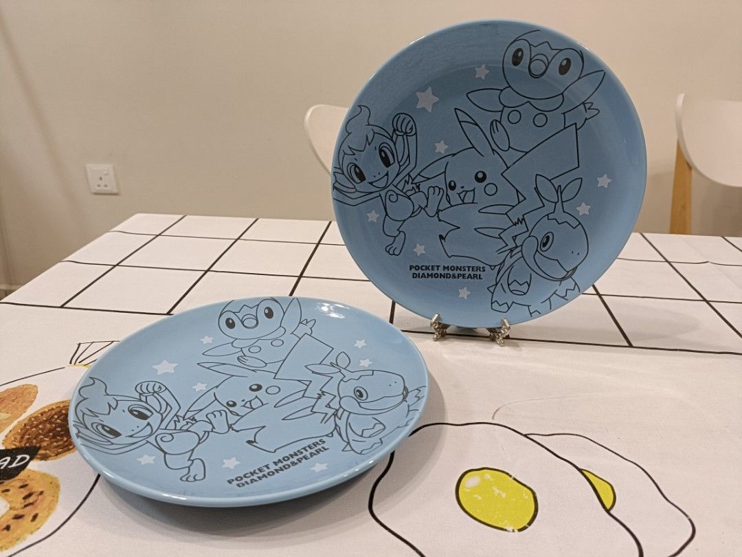 Nintendo Pokémon Plates, Furniture & Home Living, Kitchenware ...