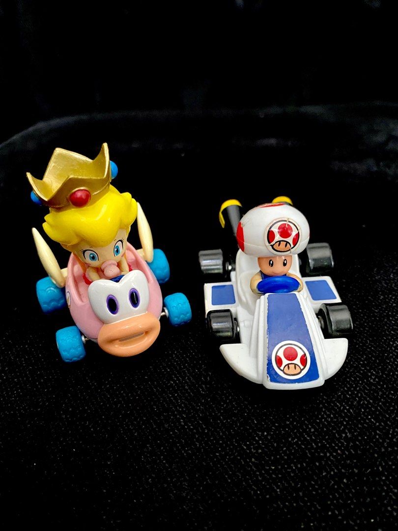 Nintendo Super Mario Baby Princess Peach and Toad Kart, Hobbies & Toys ...