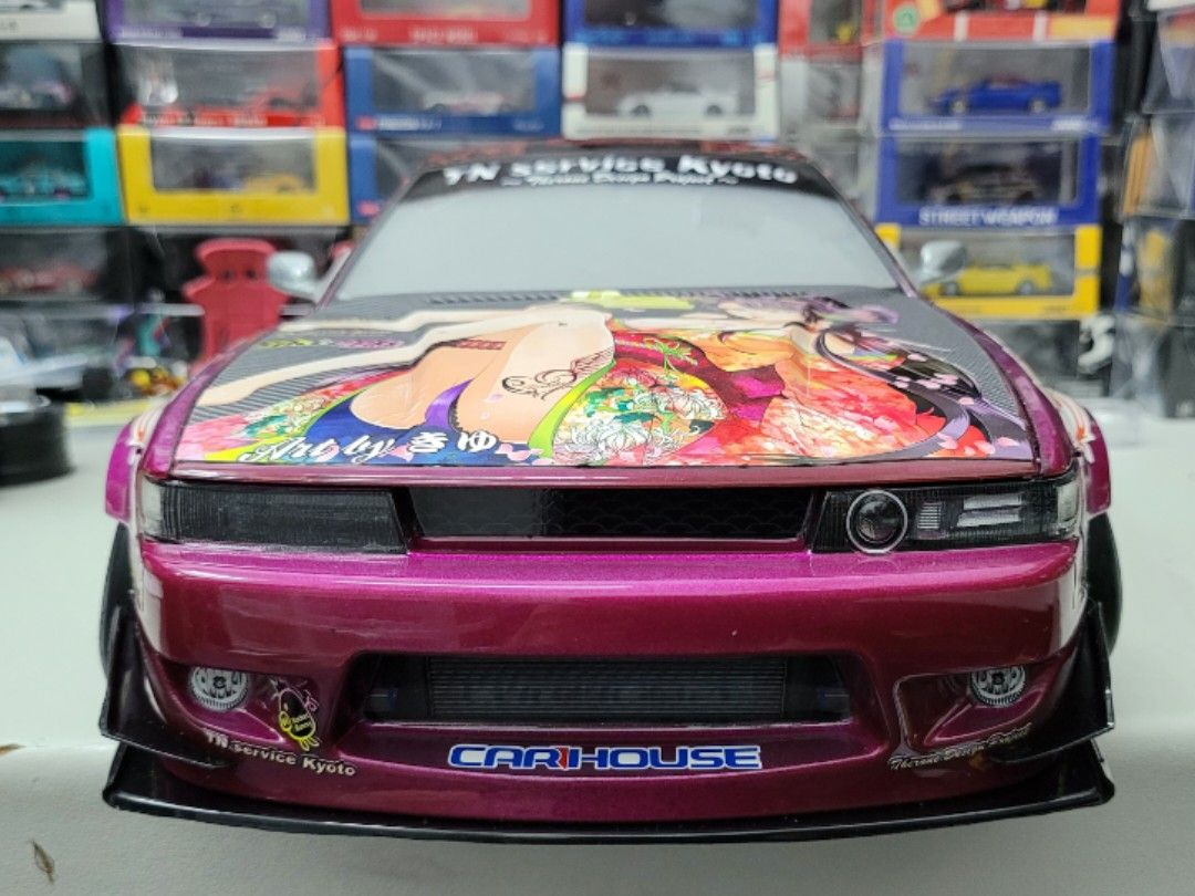 NISSAN S13 Silvia ROCKETBUNNY Toshiki Nagai Limited Edition Bodyshell ...