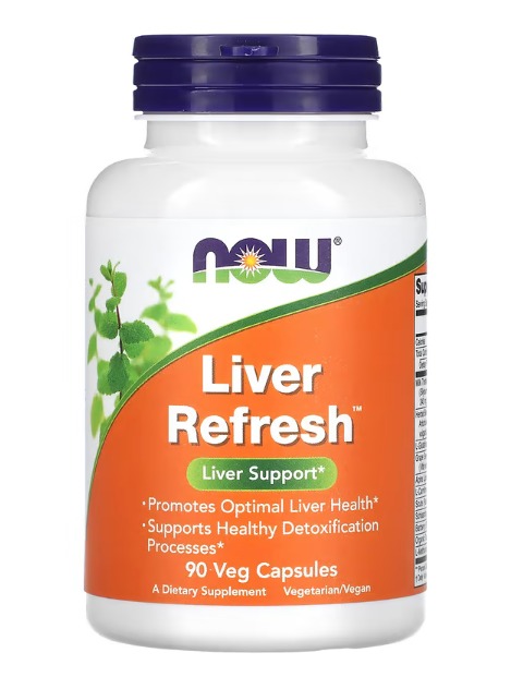 NOW Foods, Liver Refresh, 90 Veg Capsules, Health & Nutrition, Health ...
