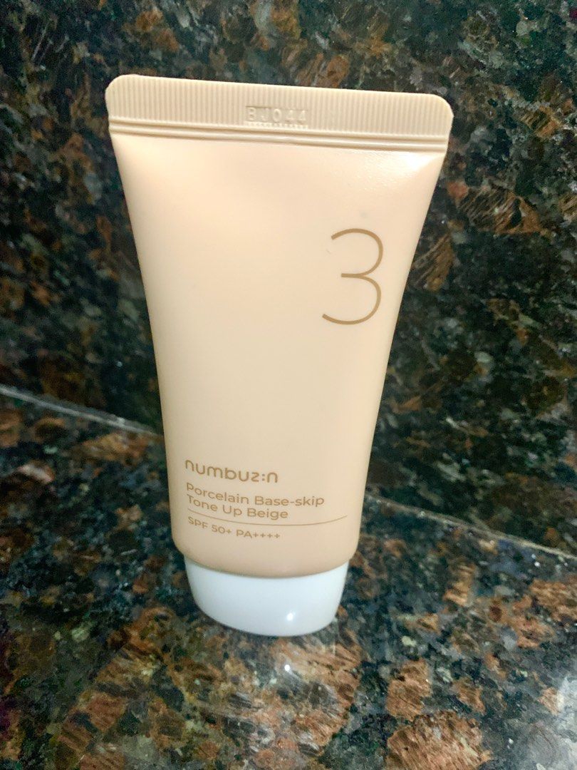 Numbuzin Tone up Beige Sunscreen 50ML on Carousell