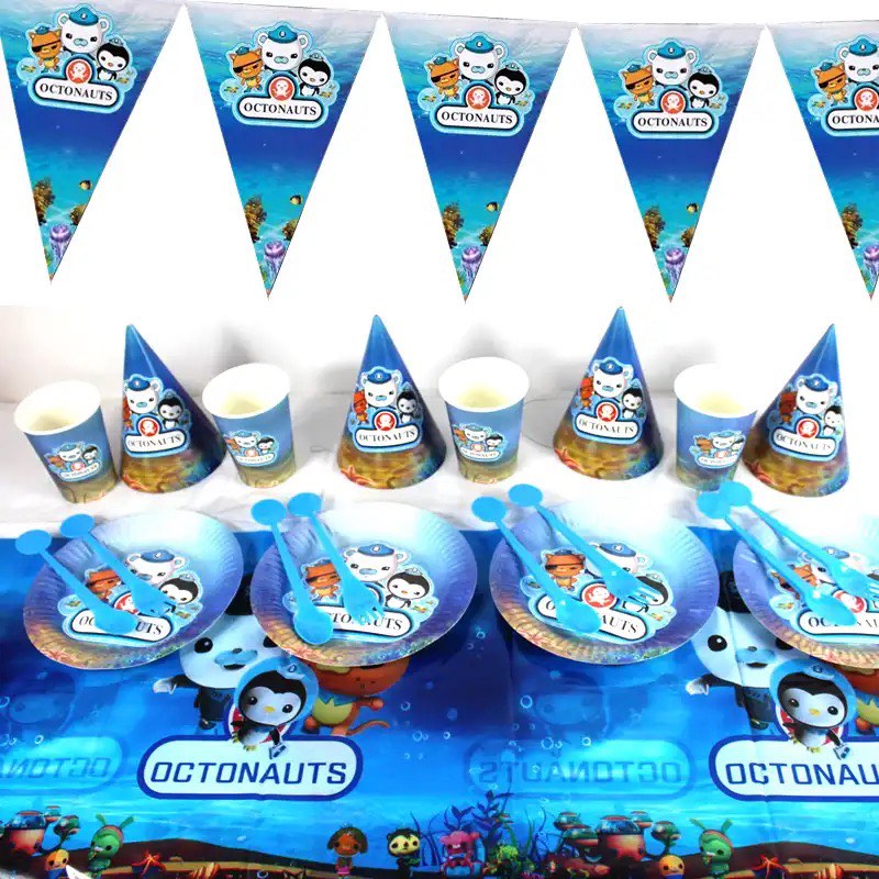 Octonauts Undersea Explorers Happy Birthday Party Celebration Balloon ...