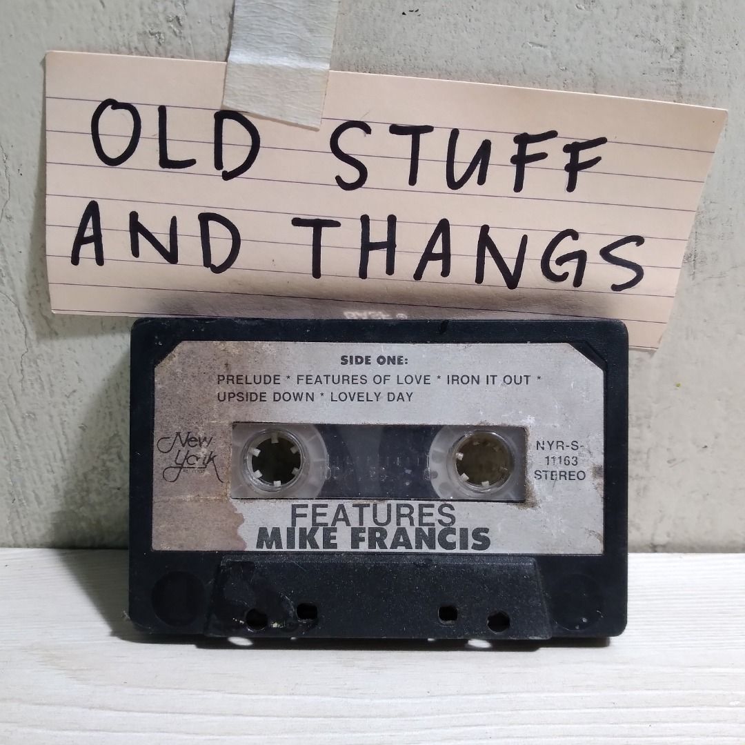 Old Cassette Tape Features Mike Francis Hobbies And Toys Memorabilia And Collectibles Vintage