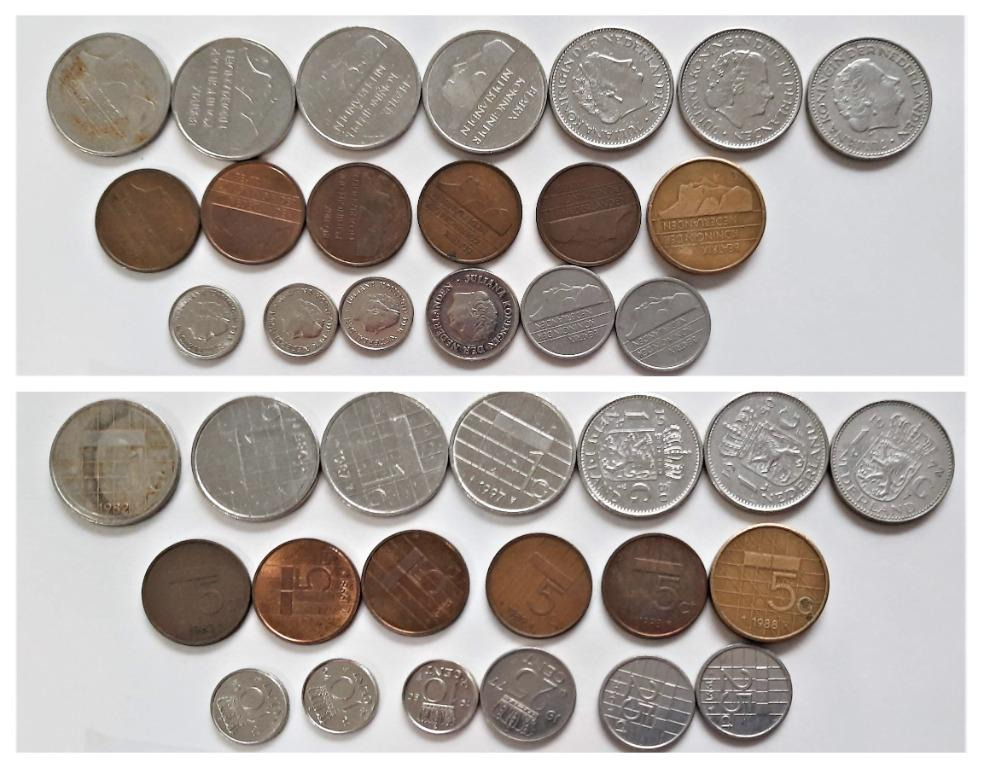 Old Dutch Guilders coin set, Hobbies & Toys, Memorabilia & Collectibles ...