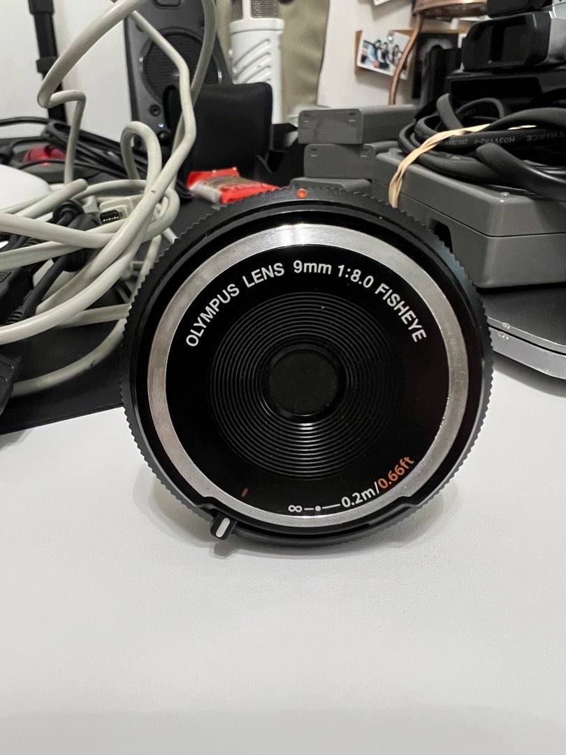 Olympus BCL-0980 9mm Fisheye Body Cap Lens, Photography, Lens & Kits on ...