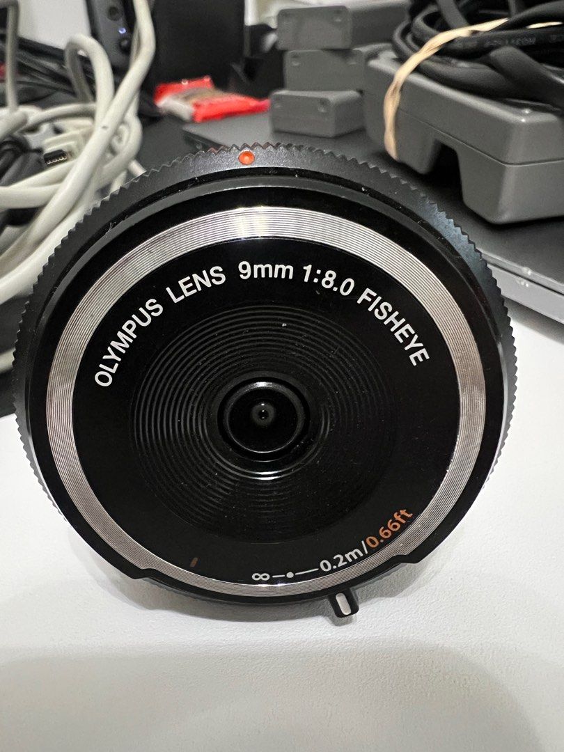 Olympus BCL-0980 9mm Fisheye Body Cap Lens, Photography, Lens & Kits on ...