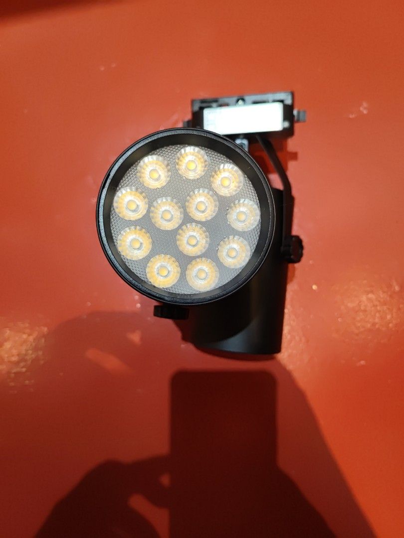 Opple Led track light 12w warm white 3k, Furniture & Home Living ...