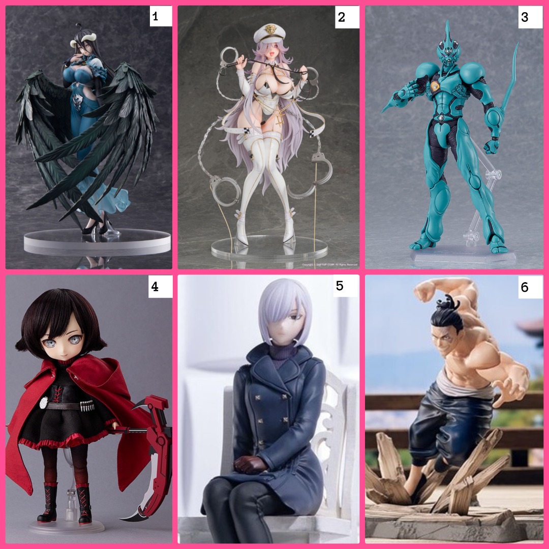 Overlord - Albedo Season4 so-bin ver. Destiny Child: War Goddess Akrasia figma Guyver 1 ...