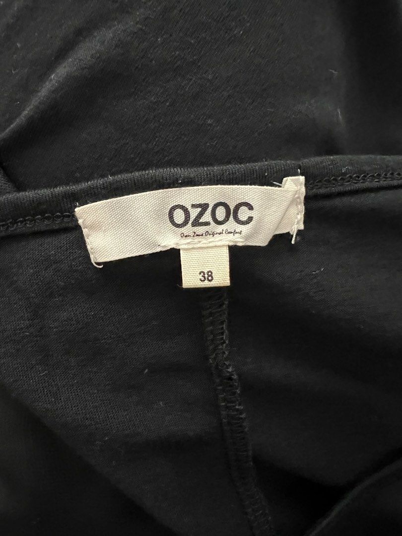 XL Ozoc black tribal stud blouse on Carousell