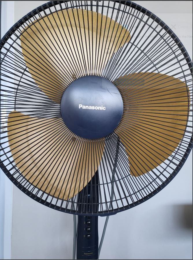 Panasonic 16" Stand Fan with Adjustable Height, Furniture & Home Living ...