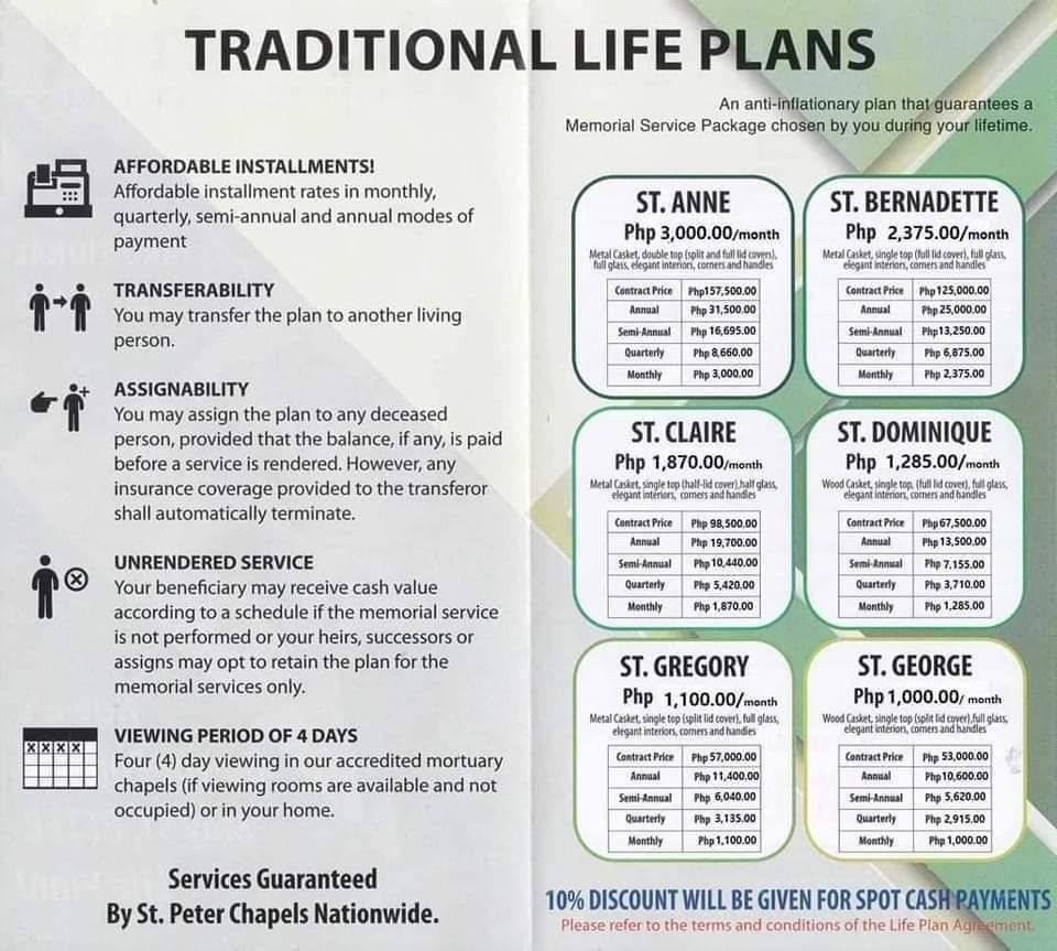 Pasalo ST PETER moneyback plans on Carousell