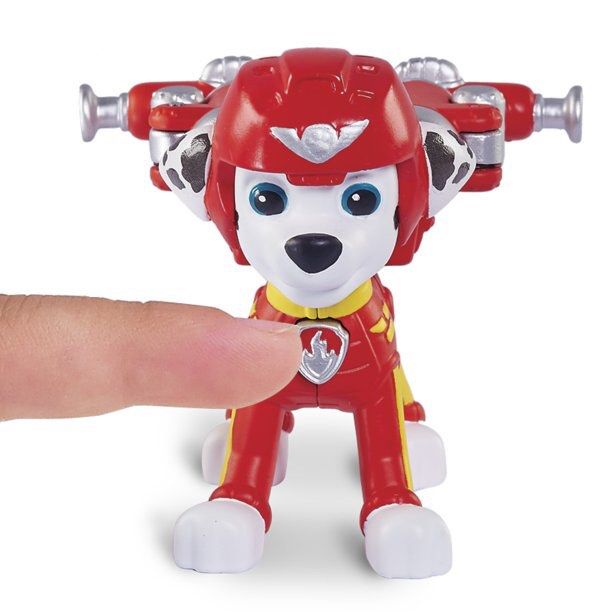 Paw Patrol Air Rescue Action Pup Pack & Badge (Rocky / Marshall) on ...