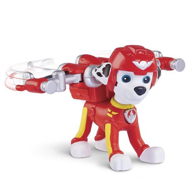 Paw Patrol Air Rescue Action Pup Pack & Badge (Rocky / Marshall) on ...