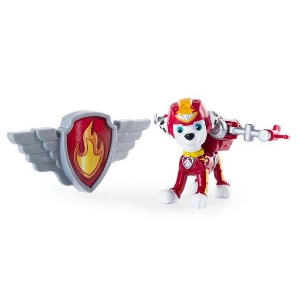 Paw Patrol Air Rescue Action Pup Pack & Badge (Rocky / Marshall) on ...