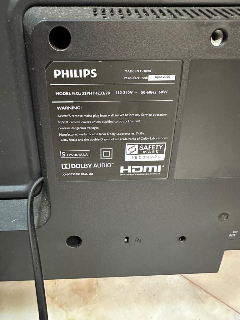Philips 32 inch TV, TV & Home Appliances, TV & Entertainment, TV on ...