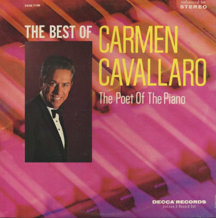 Poet of the Piano Carmen Cavallaro Greatest - Double Vinyl Record LP ...