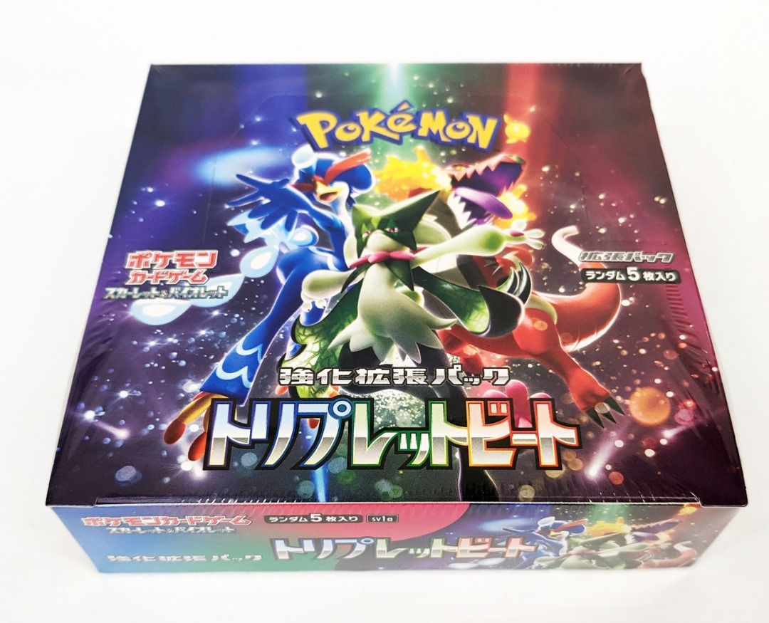 Pokemon Triplet Beat SV1a Booster Box Japanese Japan, Hobbies & Toys, Toys & Games on Carousell