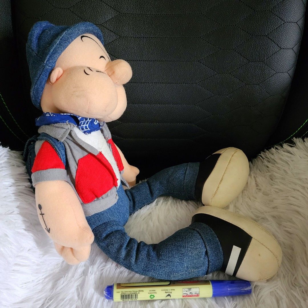 Popeye Plush toy (see photos), Hobbies & Toys, Toys & Games on Carousell