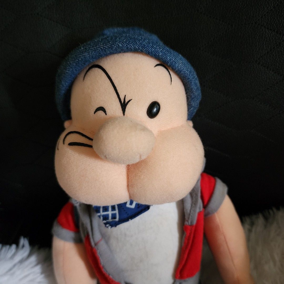 Popeye Plush toy (see photos), Hobbies & Toys, Toys & Games on Carousell