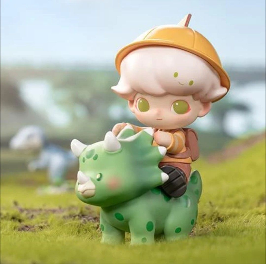 POPMART DIMOO jurassic baby dinosaur KNIGHT SKULL PANDA HACIPUPU PUCKY ...
