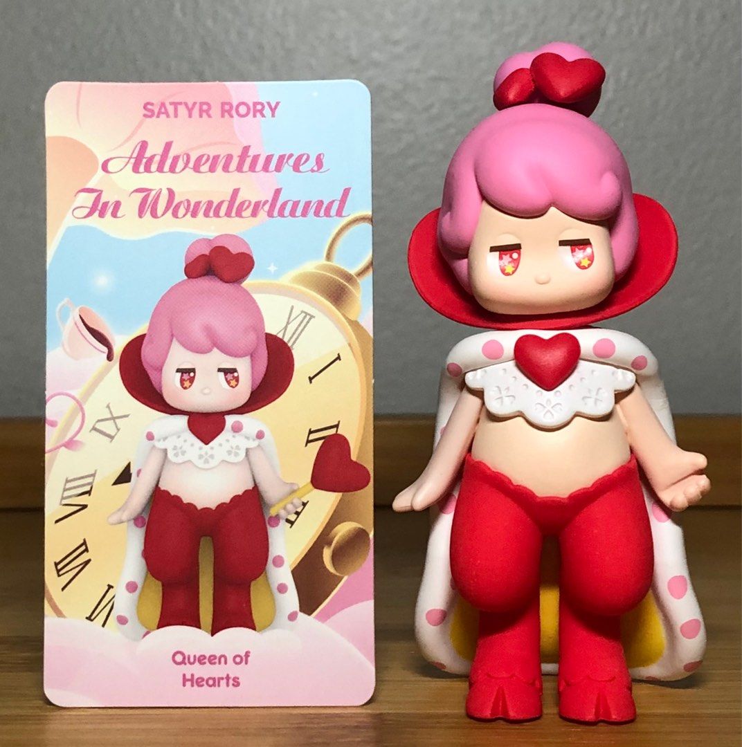 Popmart Satyr Rory Adventures in Wonderland (Queen of Hearts), Hobbies ...