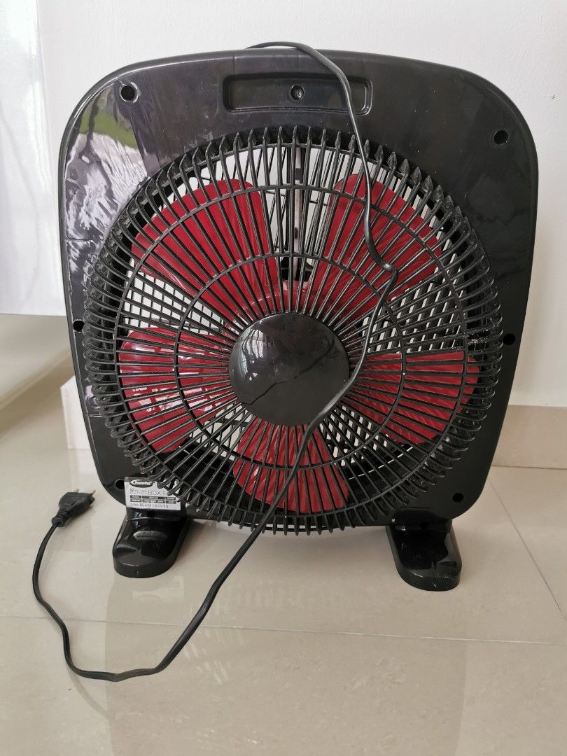 PowerPac 12 Inches Electric Box Fan, Furniture & Home Living, Lighting ...