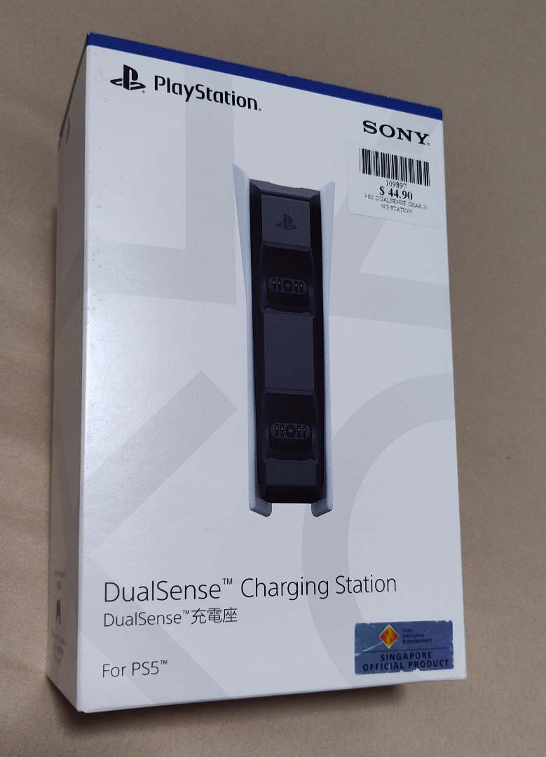 PS5 Official DualSense Charging Station Charger Dock, Video Gaming ...