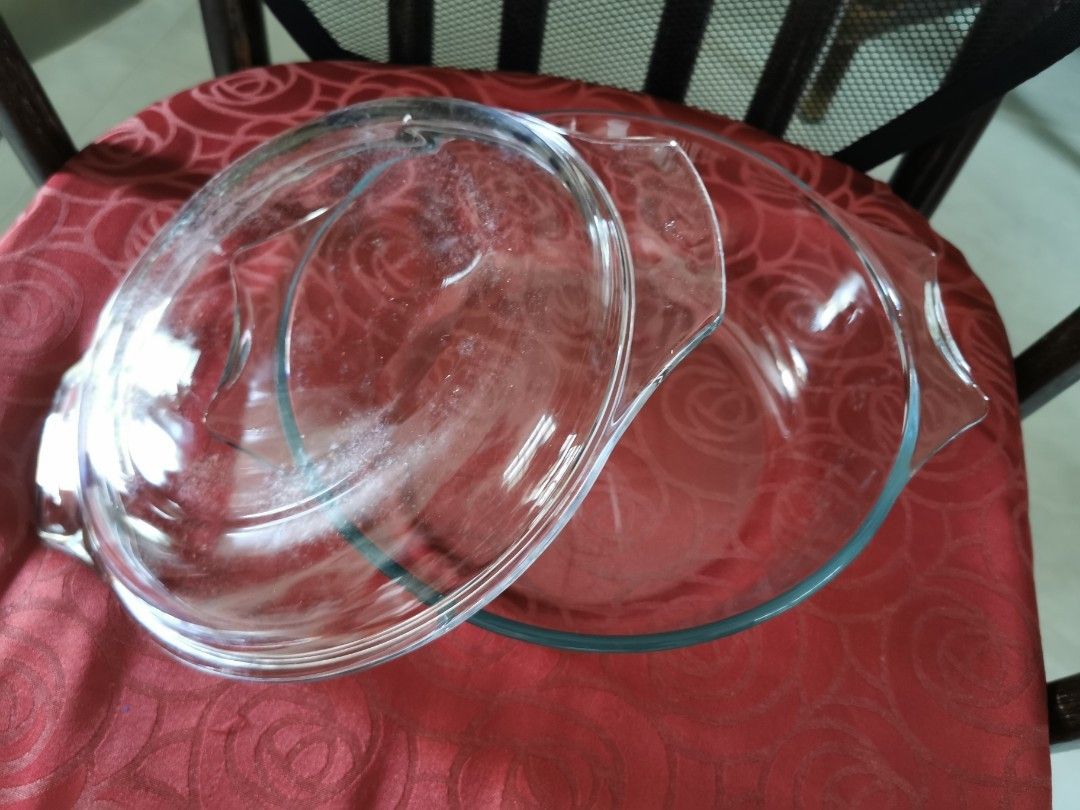 Pyrex brand- set of 3oven casseroles, TV & Home Appliances, Kitchen ...