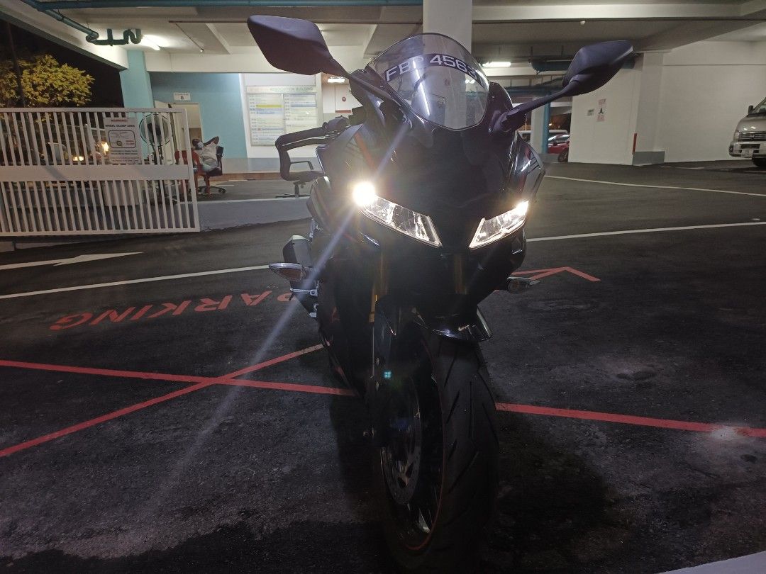 R15 V3 COE 2029, Motorcycles, Motorcycles for Sale, Class 2B on Carousell