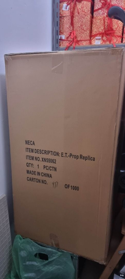 RARE !!! NECA E.T. THE EXTRA-TERRESTRIAL LIFESIZE PROP REPLICA STUNT ...