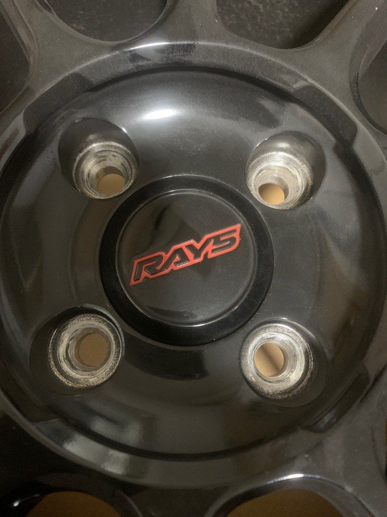 Rays 15 inch rims, Car Accessories, Tyres & Rims on Carousell