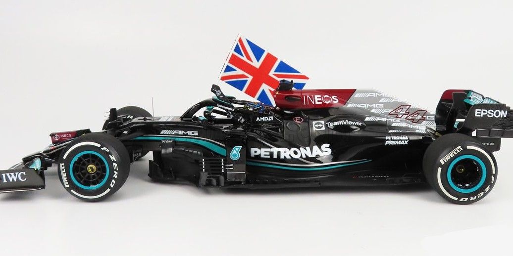 (Ready Stock) LEWIS HAMILTON WINNER BRITISH GP (WITH FLAG) 2021 ...