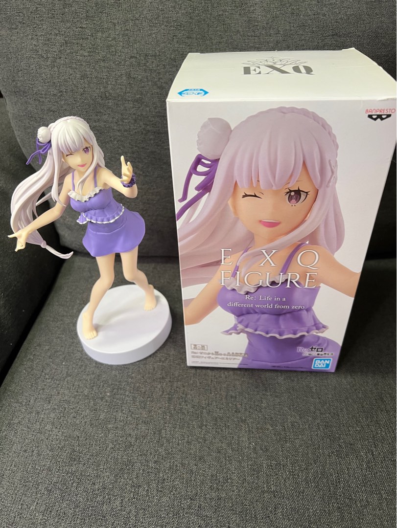 RE:ZERO Emilia EXQ Figure, Hobbies & Toys, Toys & Games on Carousell
