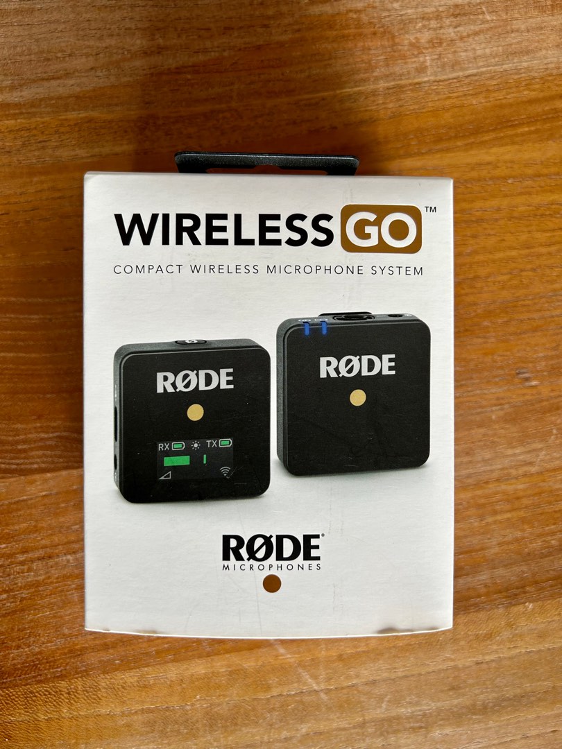 RODE WIRELESS GO, Audio, Microphones on Carousell