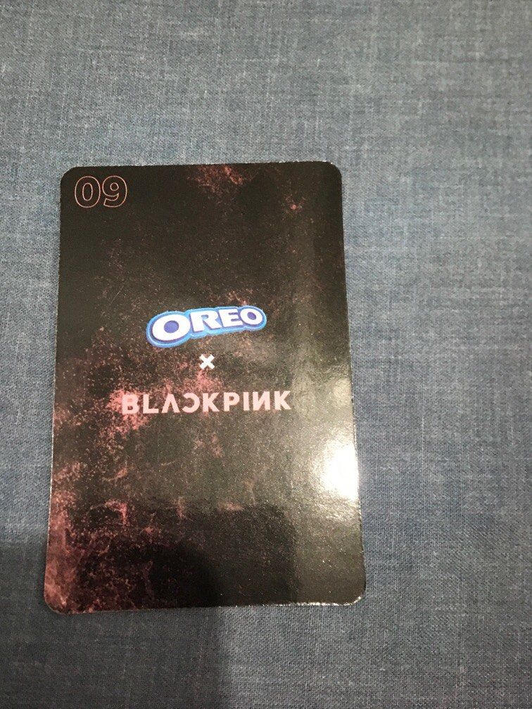 Rose blackpink X Oreo card, Hobbies & Toys, Memorabilia & Collectibles ...